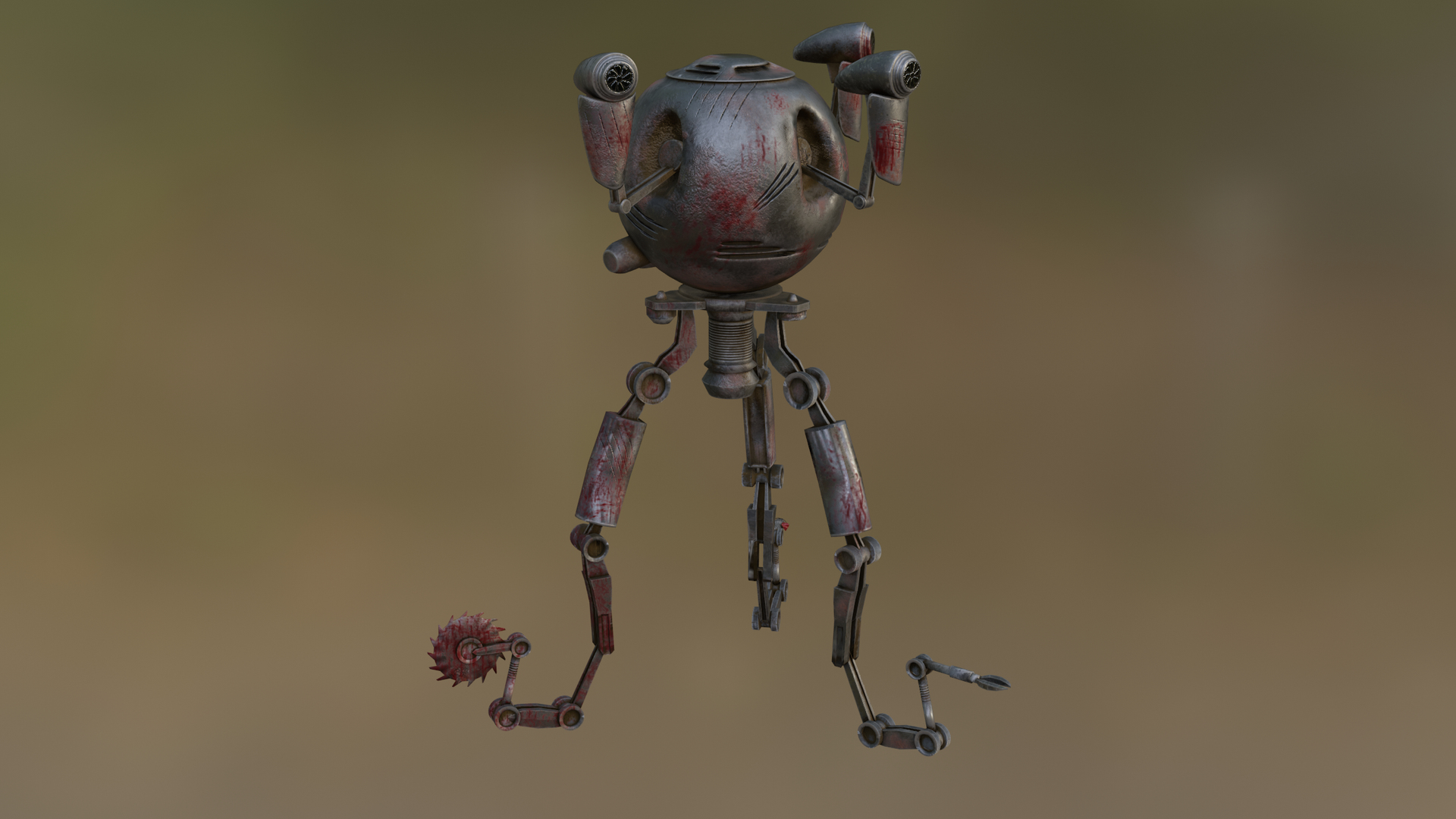 ROBOT FALLOUT 3D Model - TurboSquid 2217024