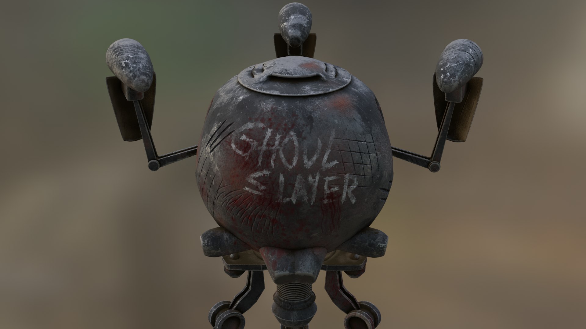 ROBOT FALLOUT 3D Model - TurboSquid 2217024