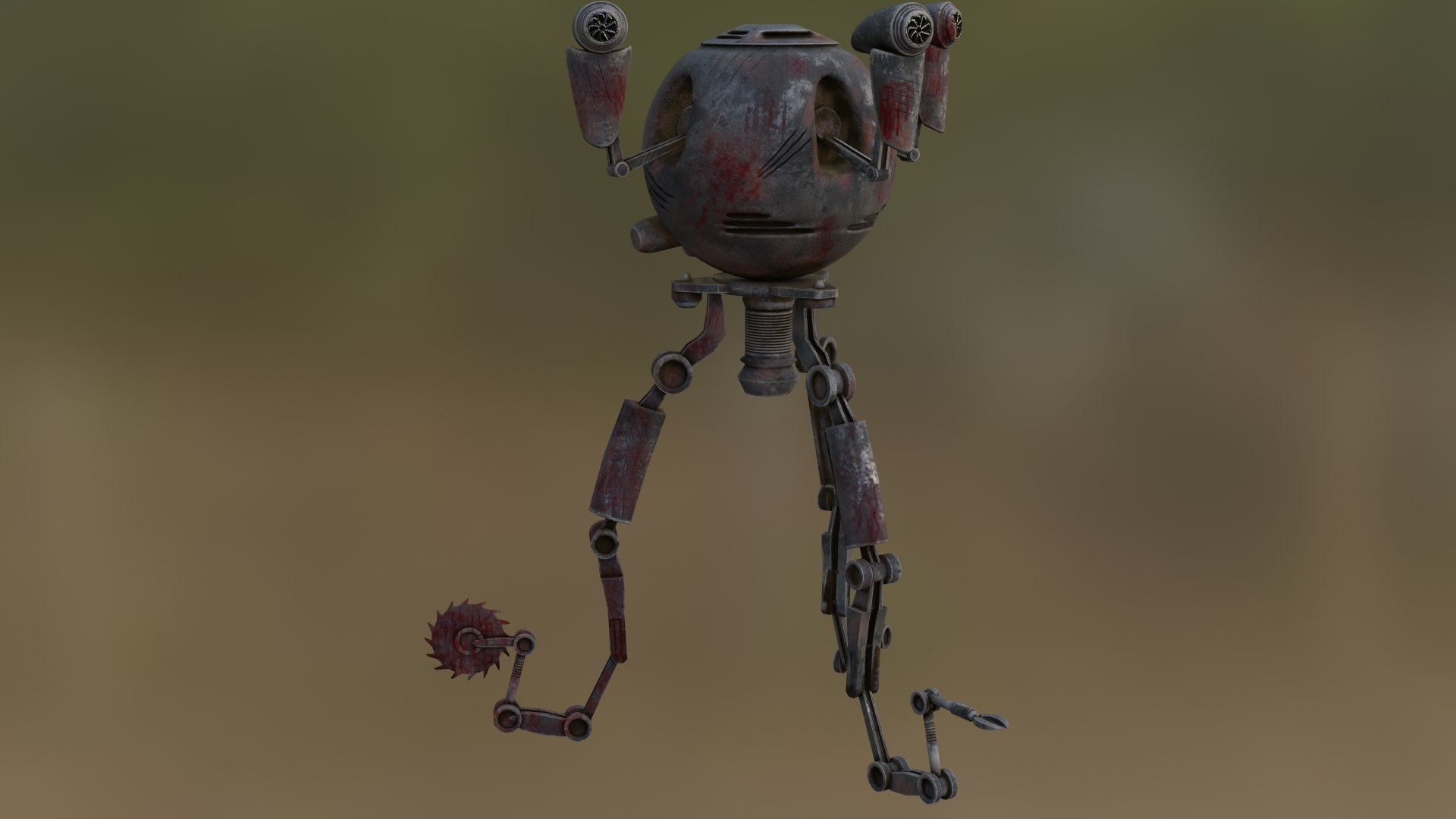 ROBOT FALLOUT 3D Model - TurboSquid 2217024