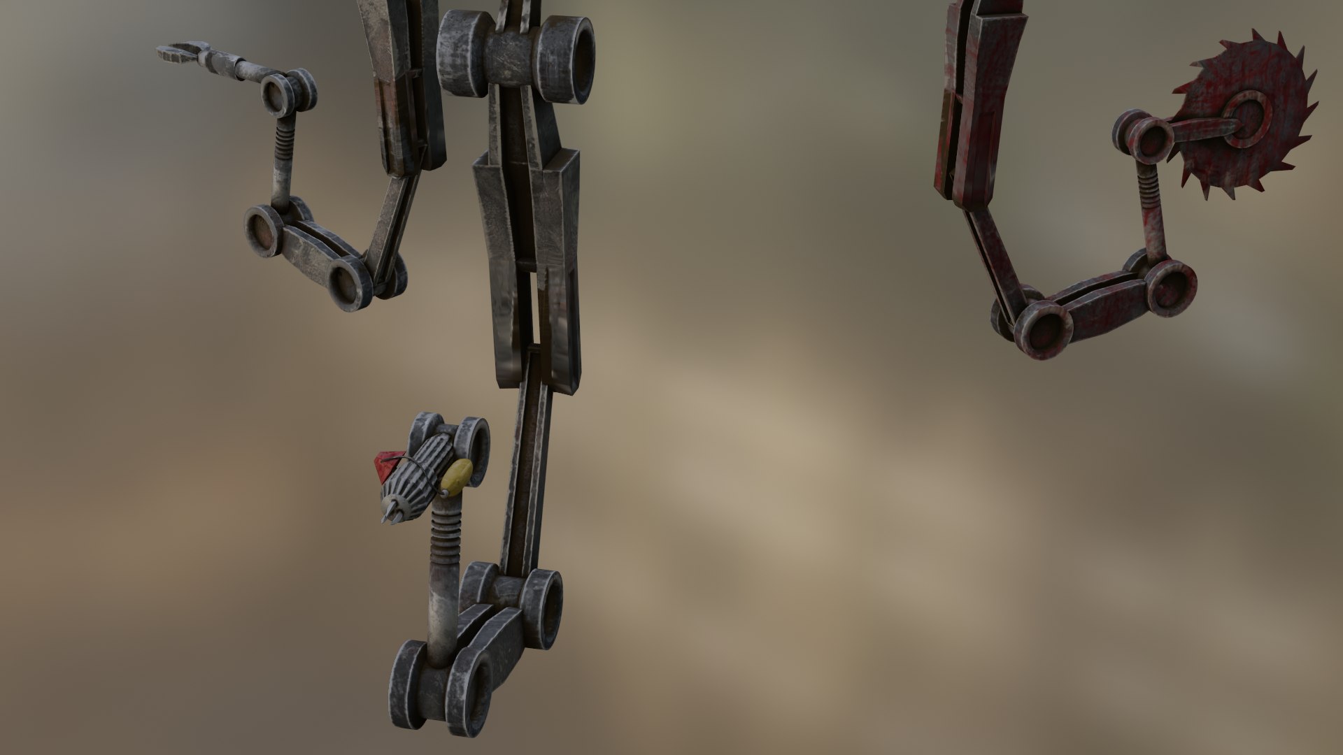 ROBOT FALLOUT 3D Model - TurboSquid 2217024