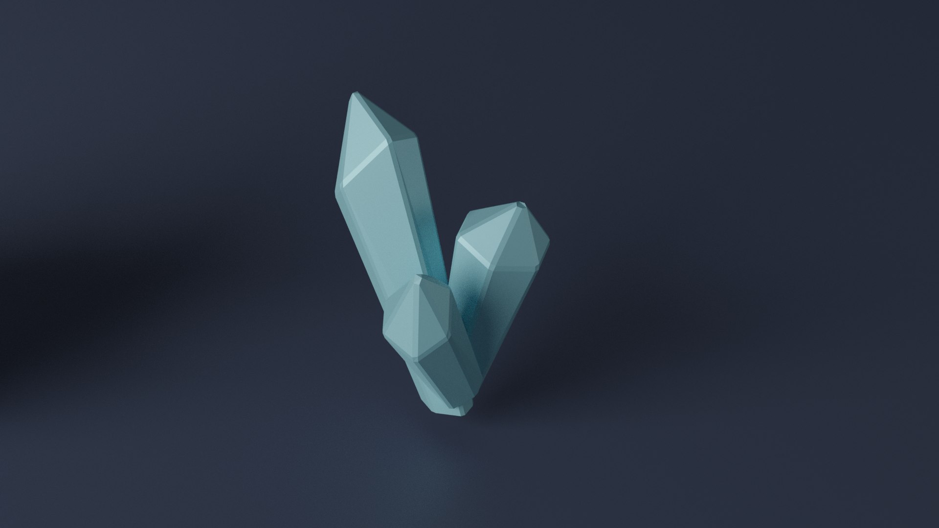 3D Blue Crystal Collection Model - TurboSquid 1973100