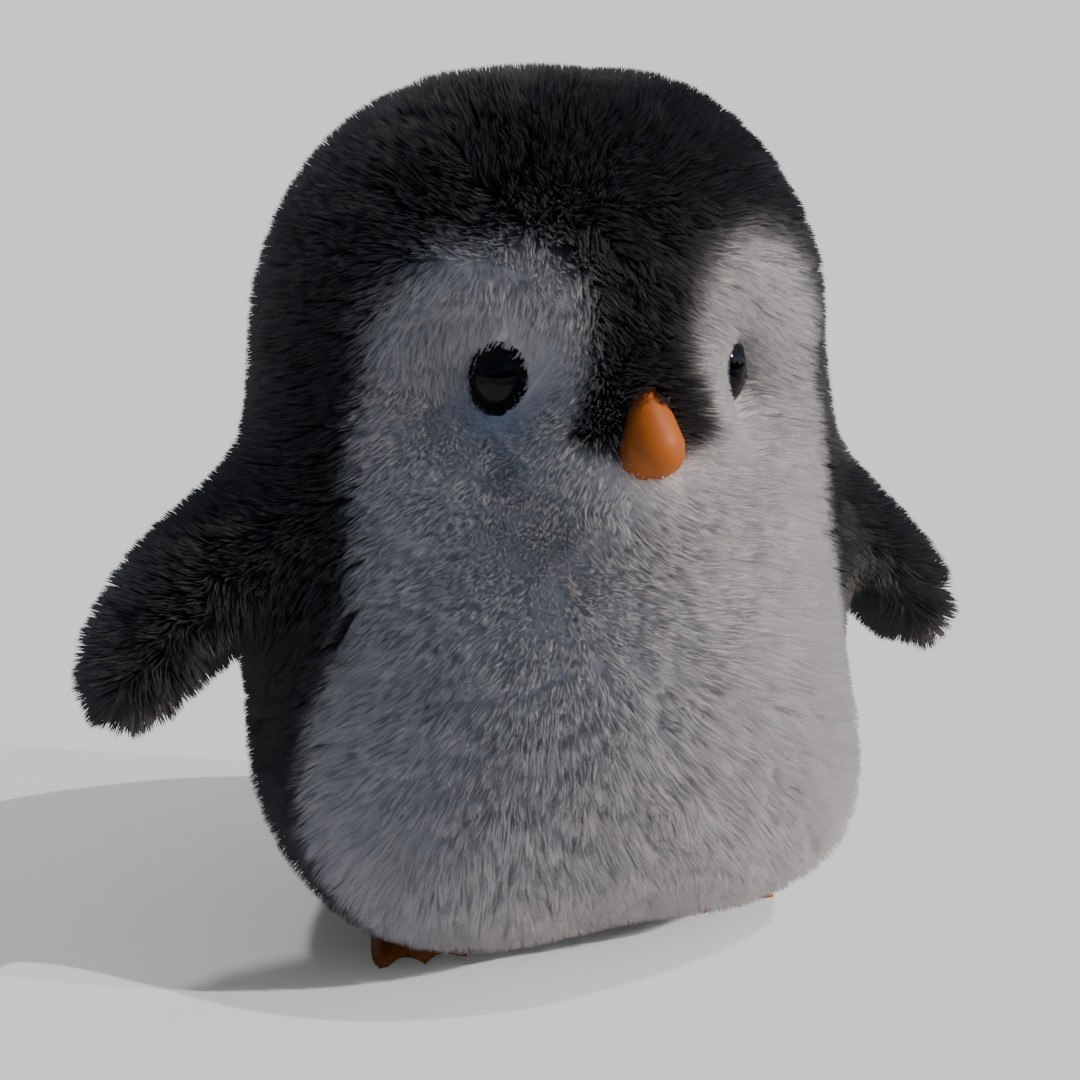 3D Cute Penguin - TurboSquid 2356661