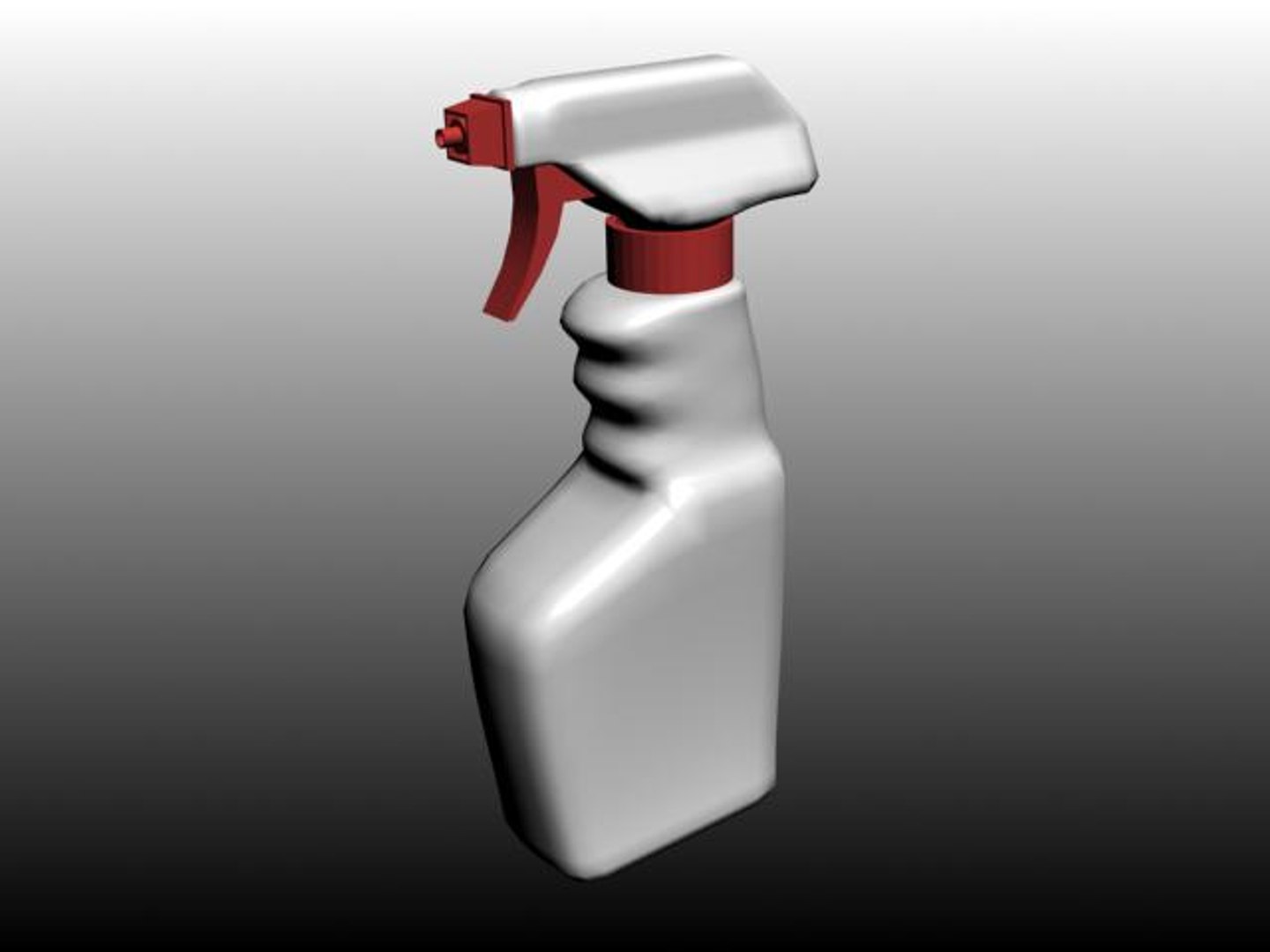 Spray Bottle 3d Model