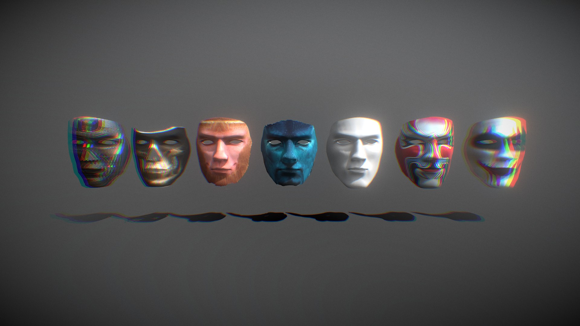 3D Masks Model - TurboSquid 2007391