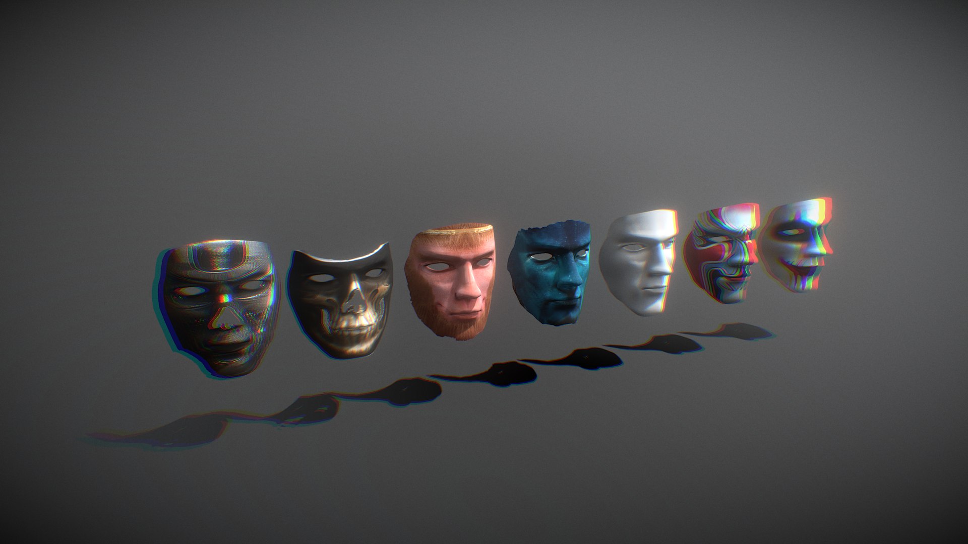 3D Masks Model - TurboSquid 2007391