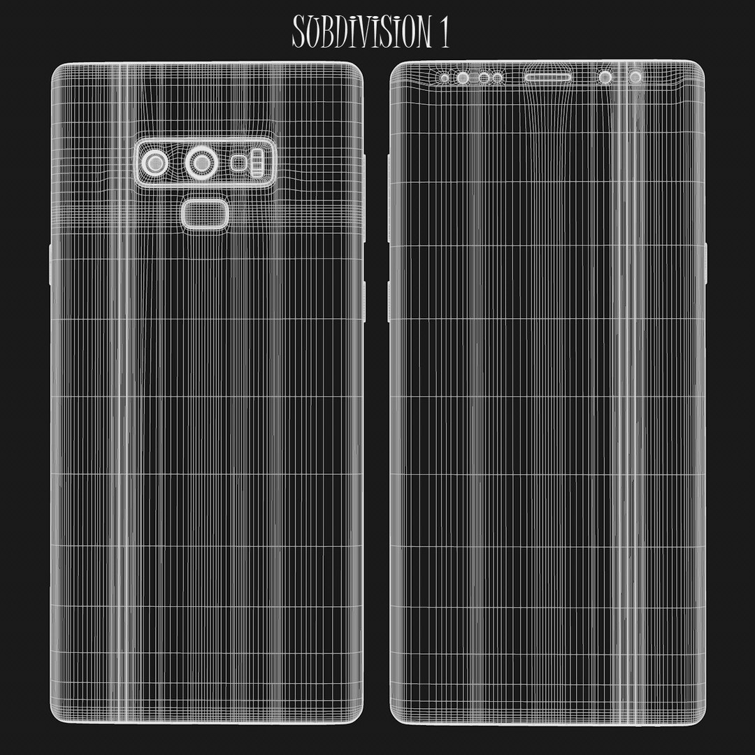 3D samsung galaxy note model - TurboSquid 1325487