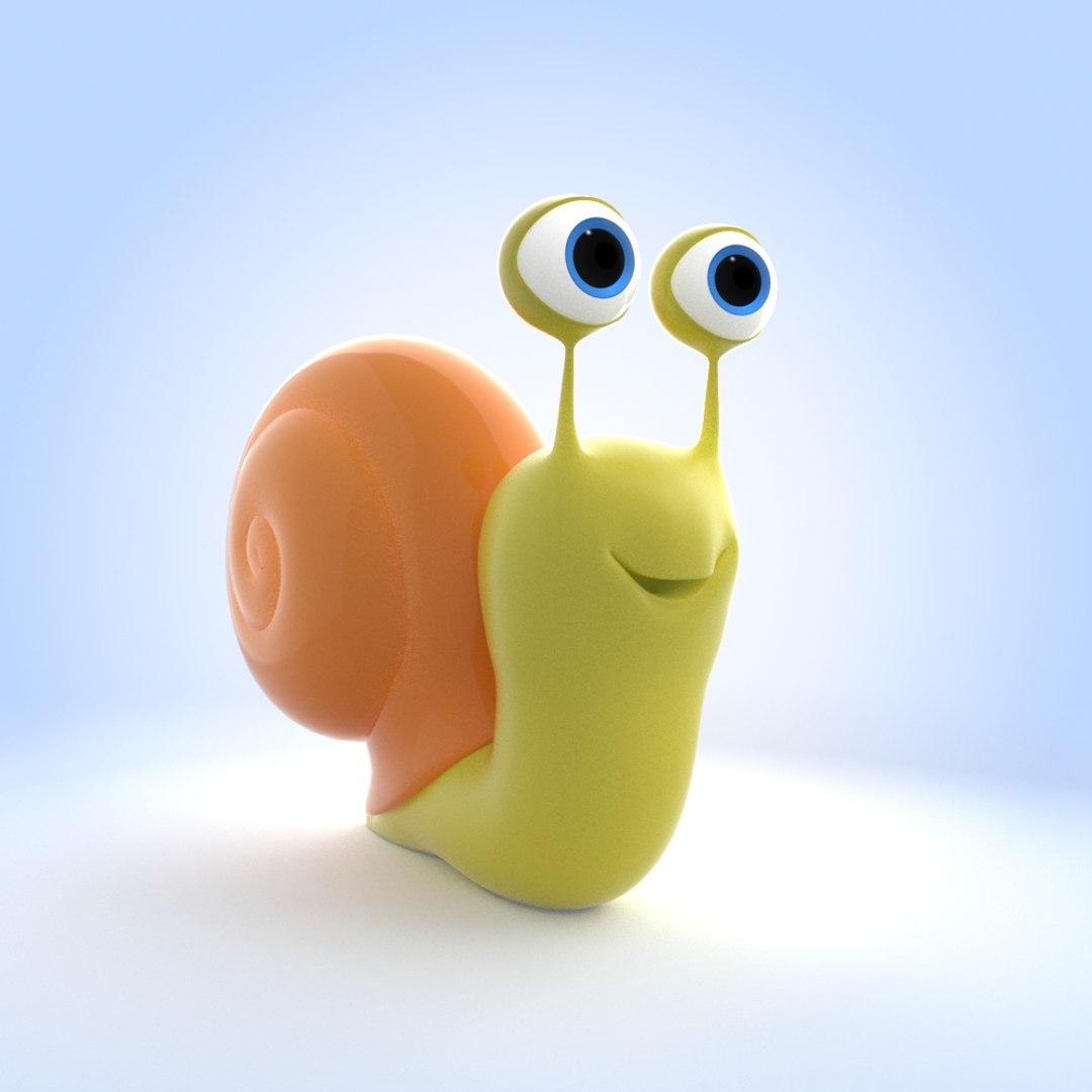3D Model Snail - TurboSquid 1799875