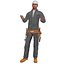 3d Model Rigged Worker Biped Man