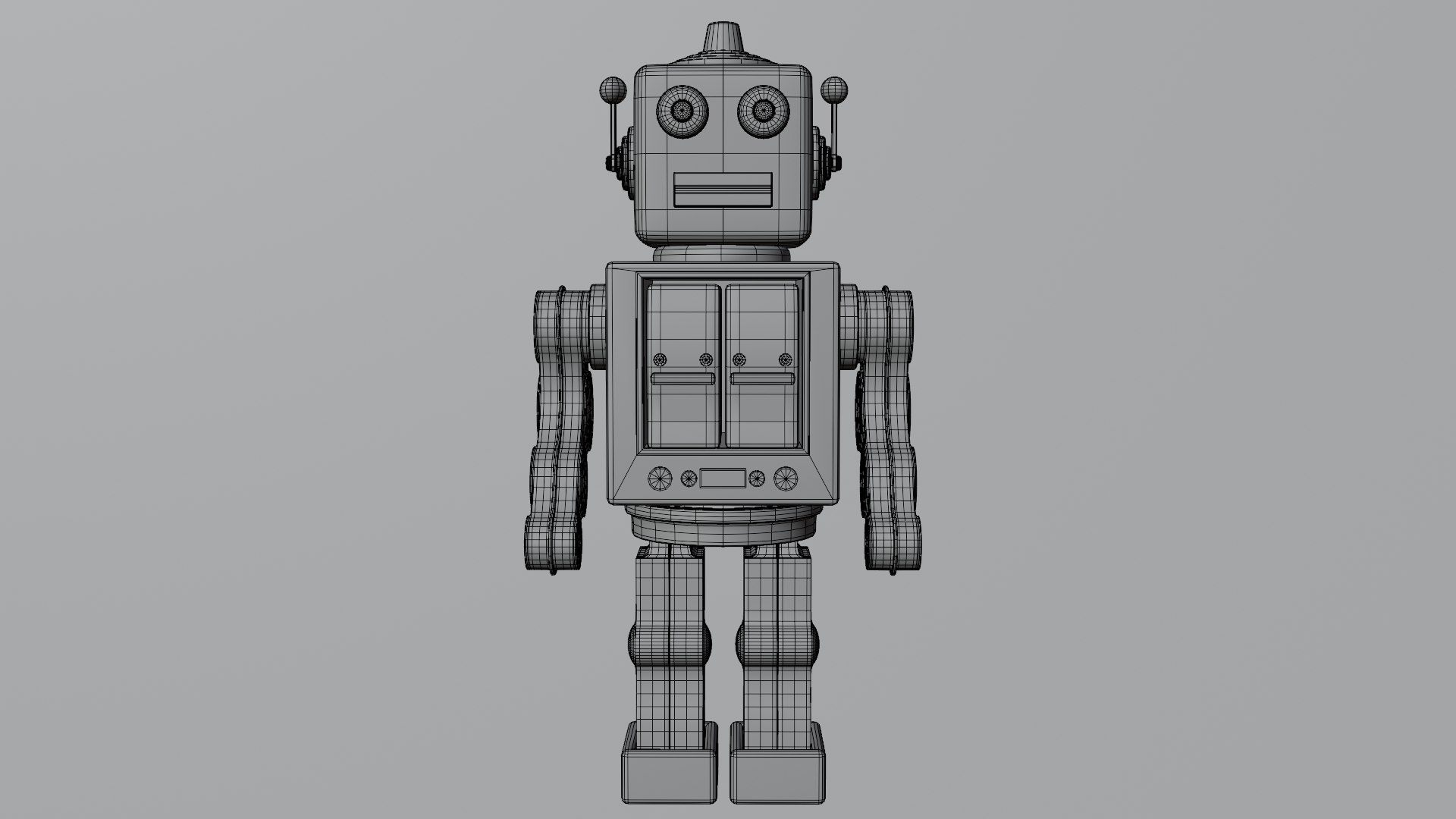 Toy Robot 3D Model - TurboSquid 2150020
