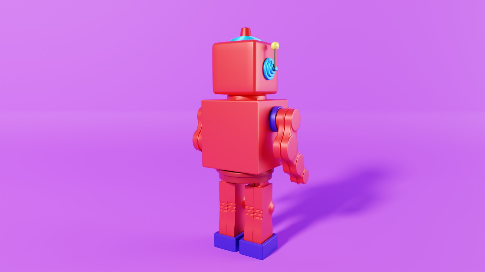 Toy Robot 3D Model - TurboSquid 2150020