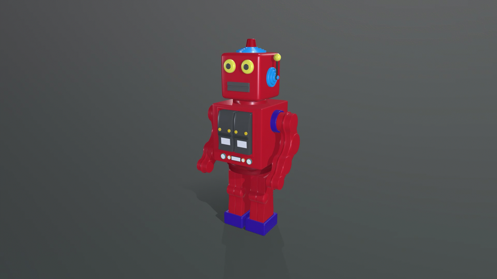 Toy Robot 3D Model - TurboSquid 2150020