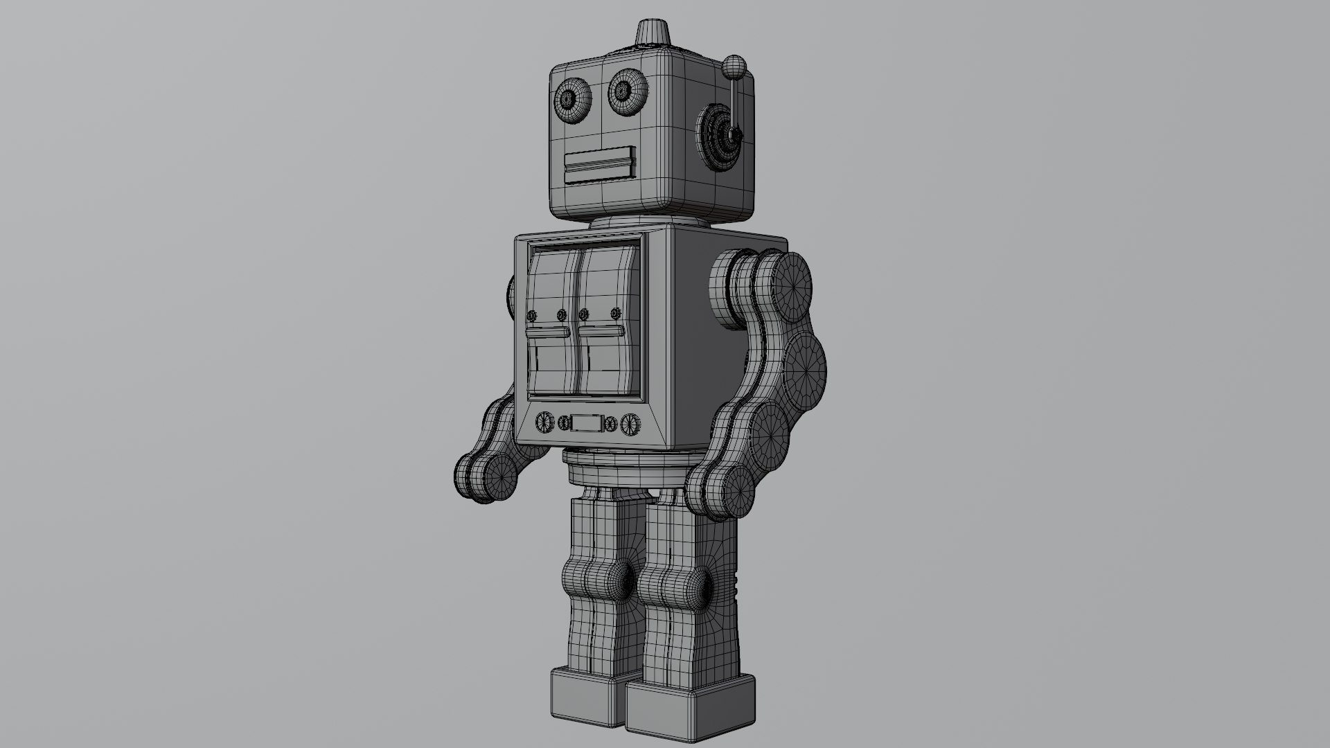 Toy Robot 3D Model - TurboSquid 2150020