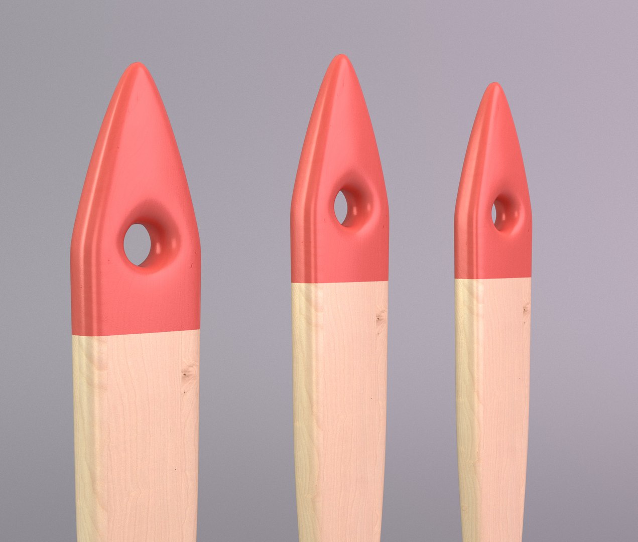 3D Paint Brushes Model - TurboSquid 1702273