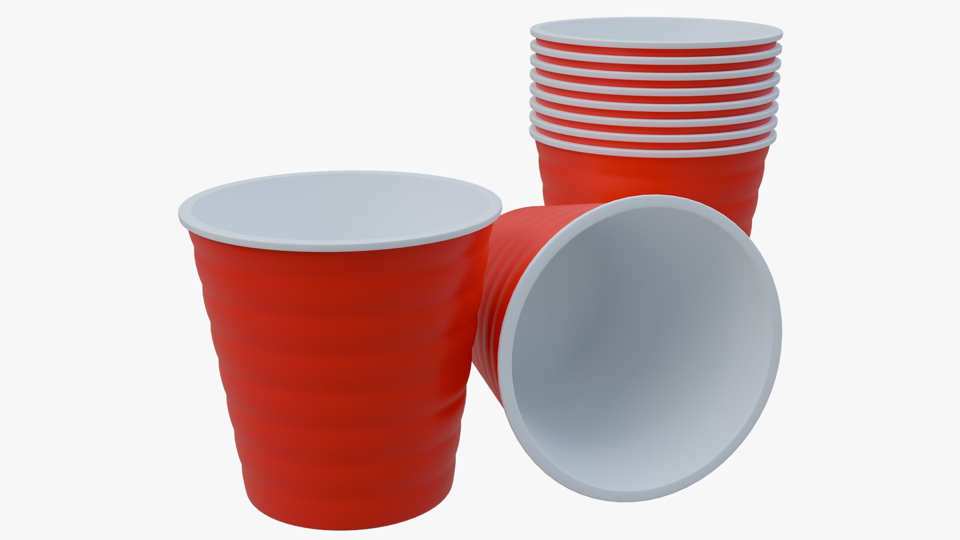 Plastic Cup V2 3D Model - TurboSquid 2299060