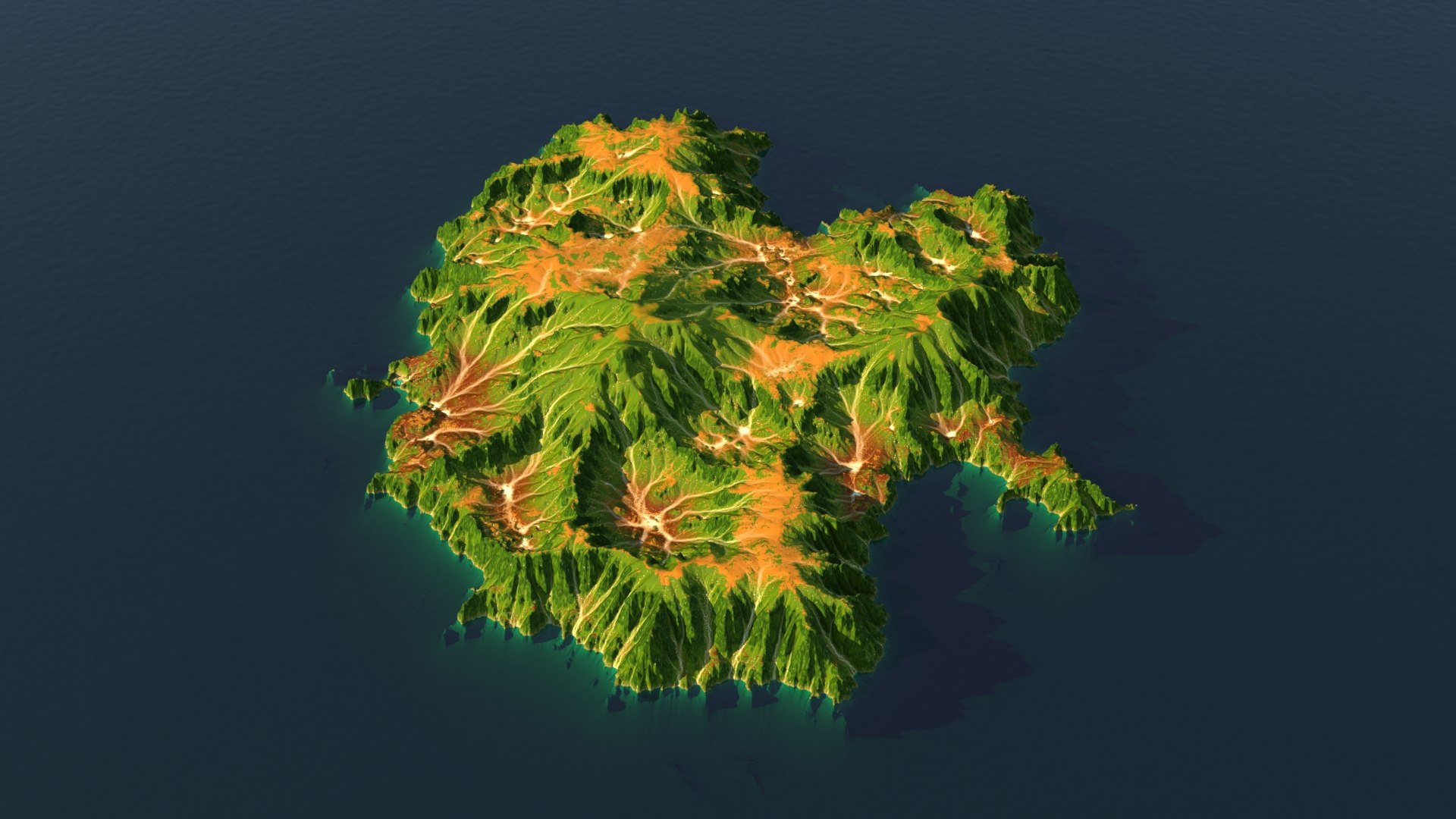 Island Terrain 04 3D Model - TurboSquid 2020172