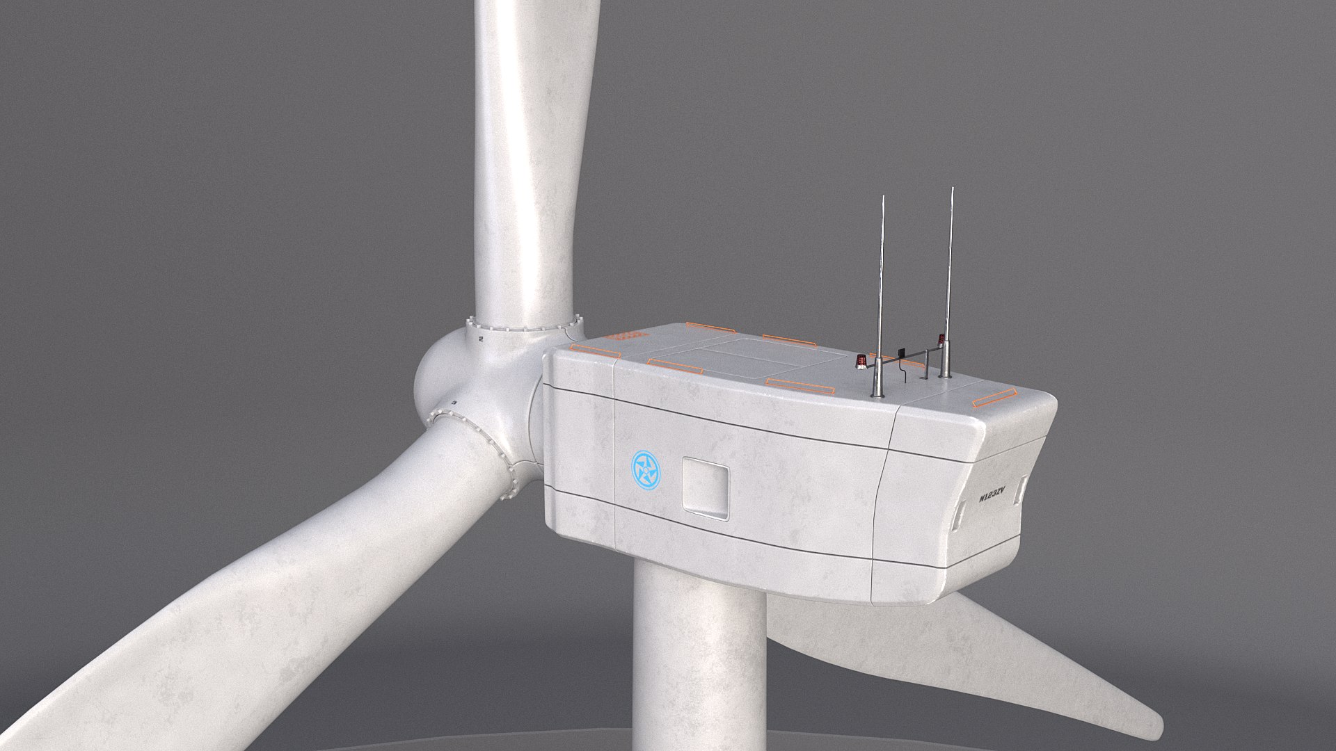 3d Onshore Wind Turbine Model Turbosquid 2108546