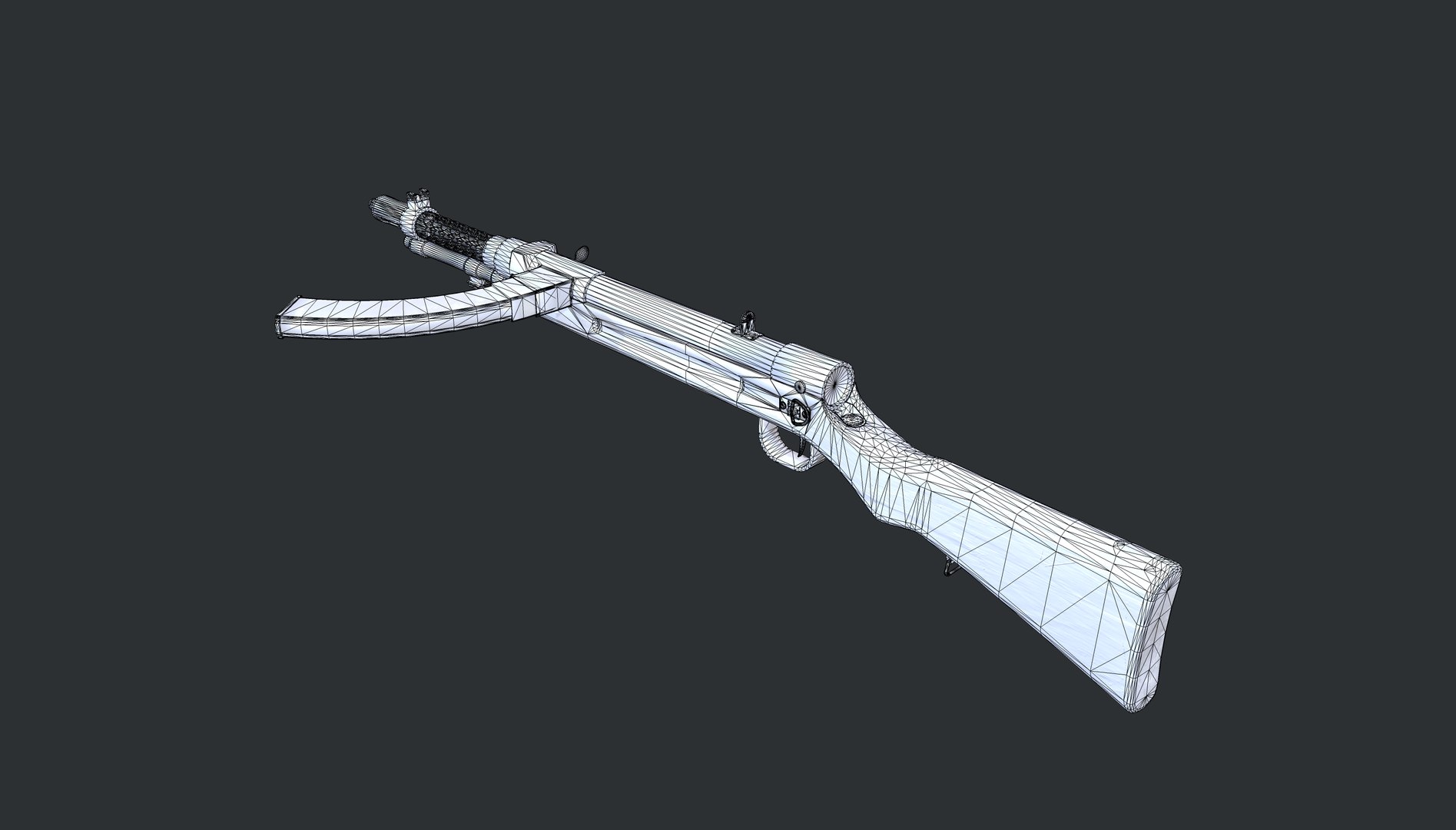 3D Type 100 Weapons Model - TurboSquid 1813856