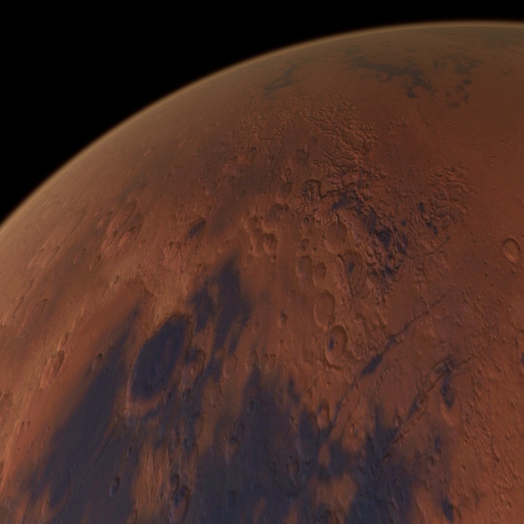 3d model mars planets