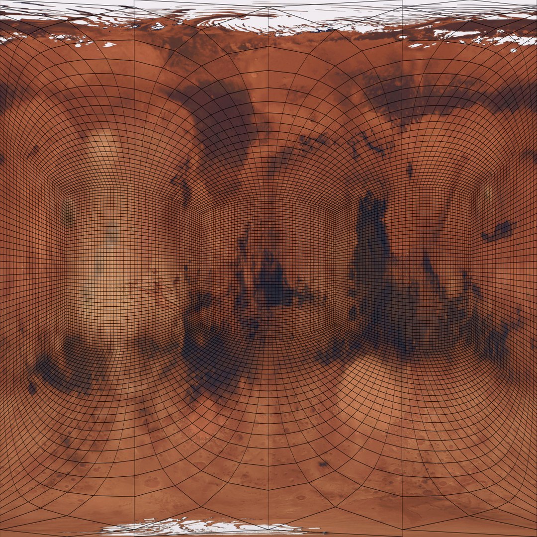 3d model mars planets