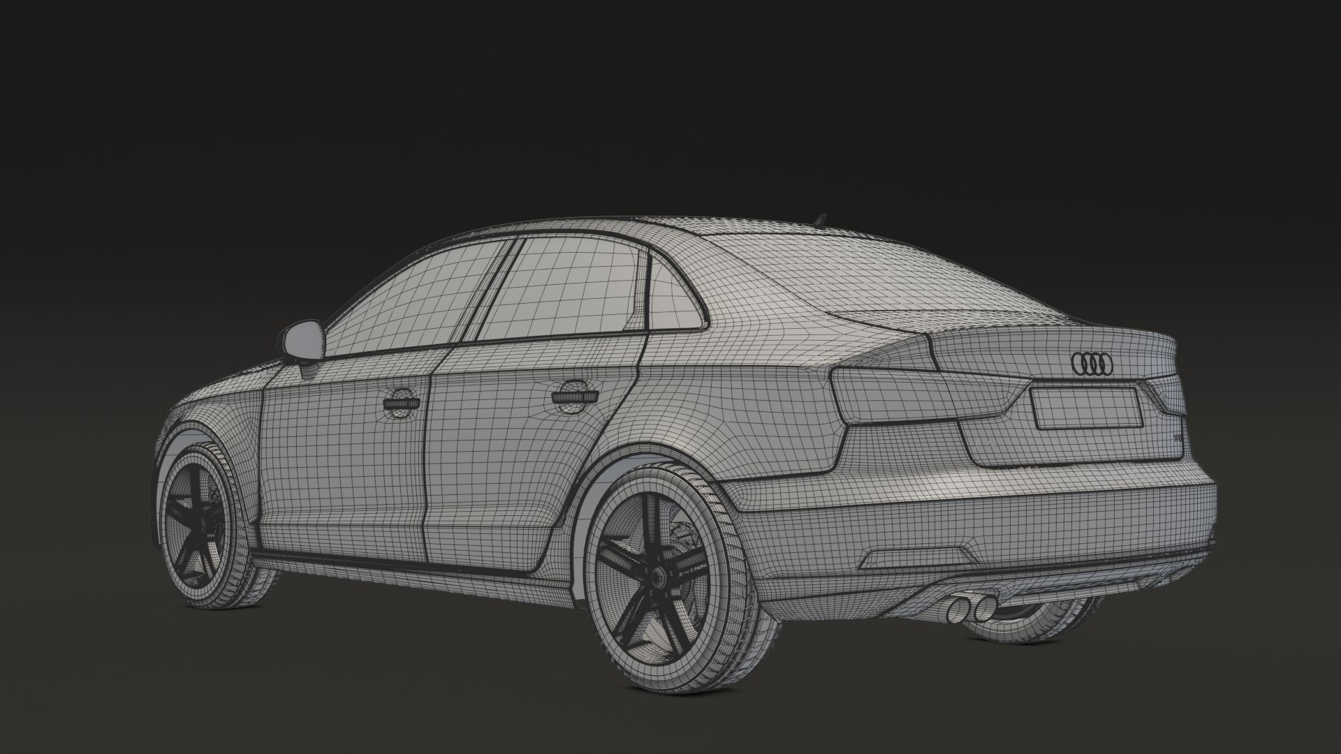 3D Audi Model - TurboSquid 1703693