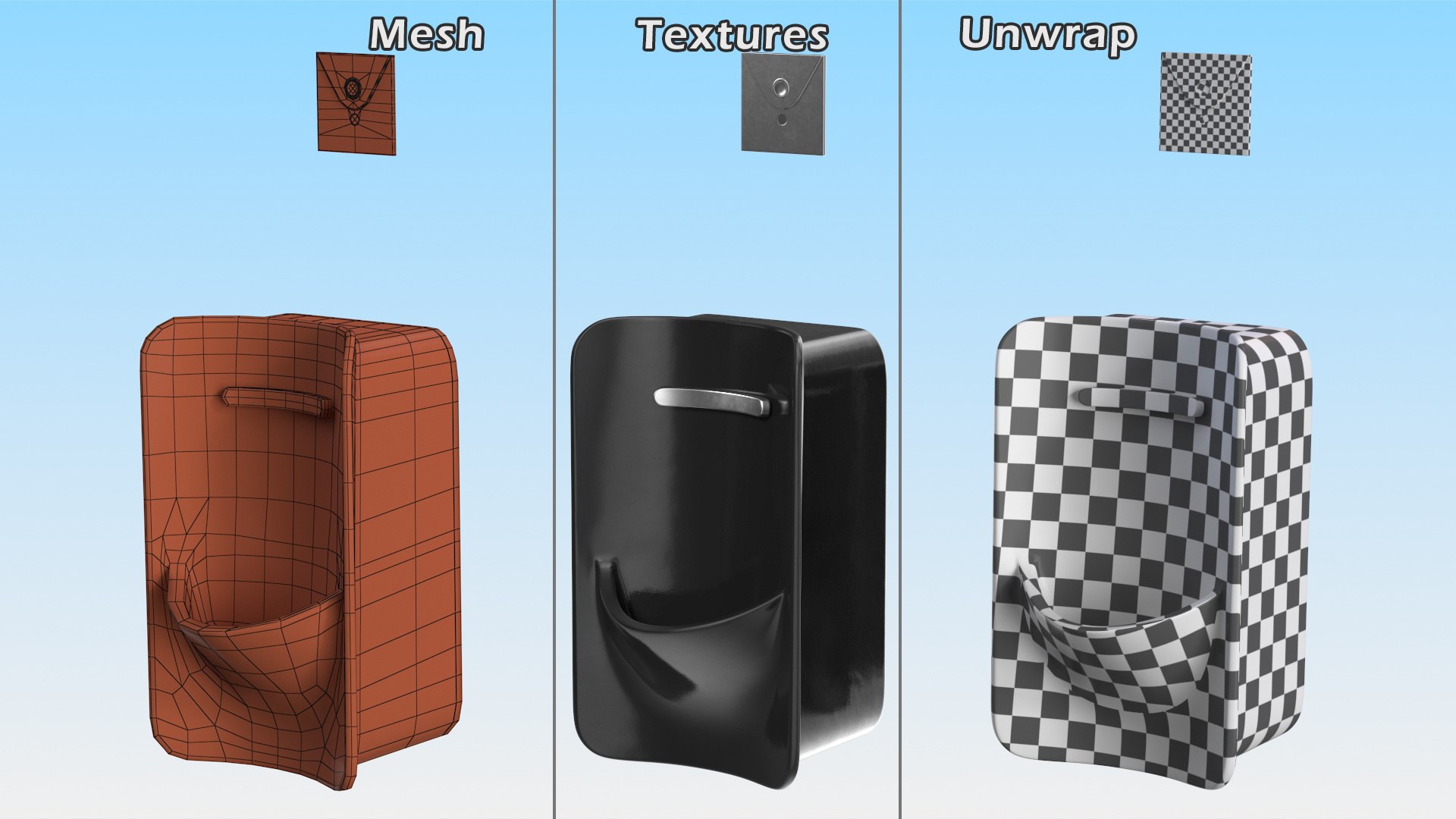 3D model spud urinal - TurboSquid 1706968