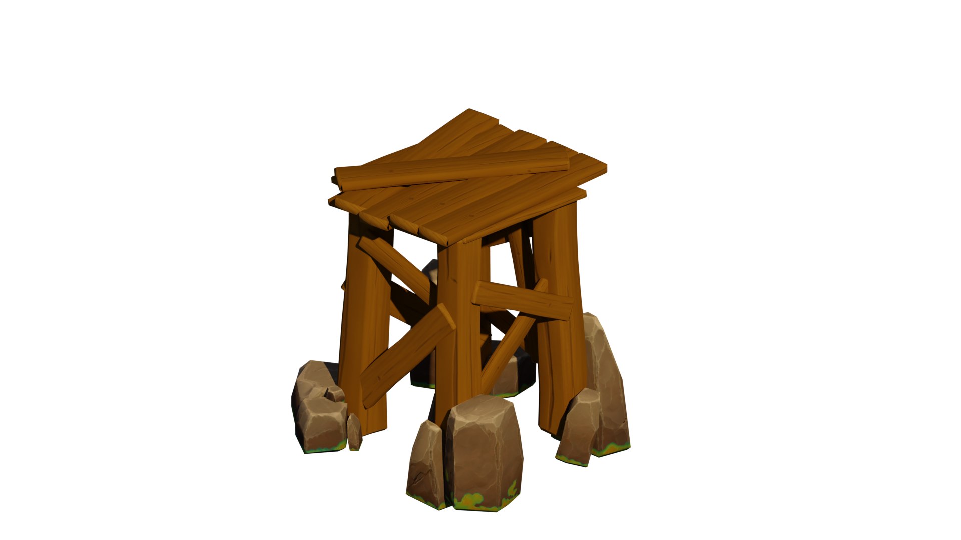 3D Archer Tower - TurboSquid 2250876