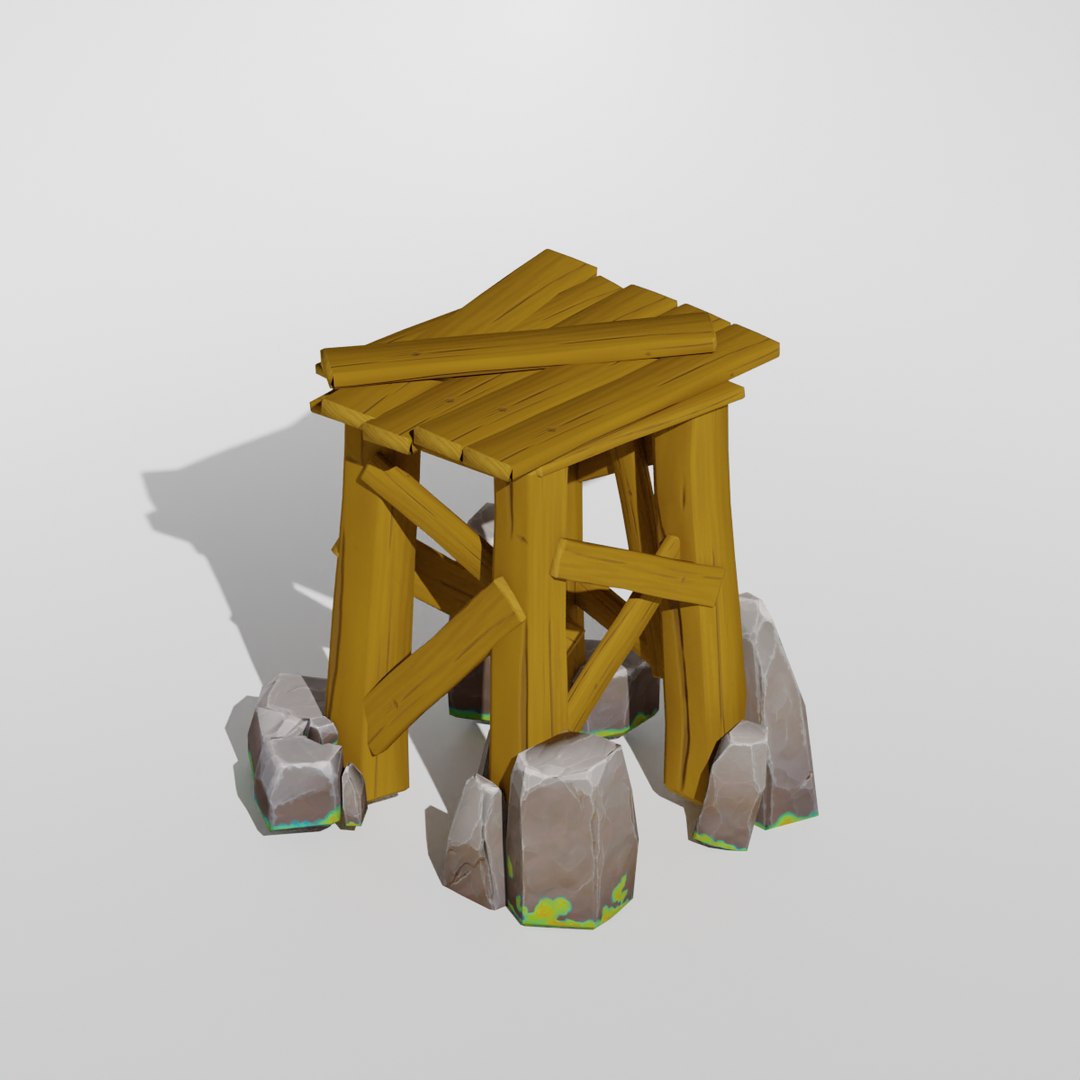 3D Archer Tower - TurboSquid 2250876