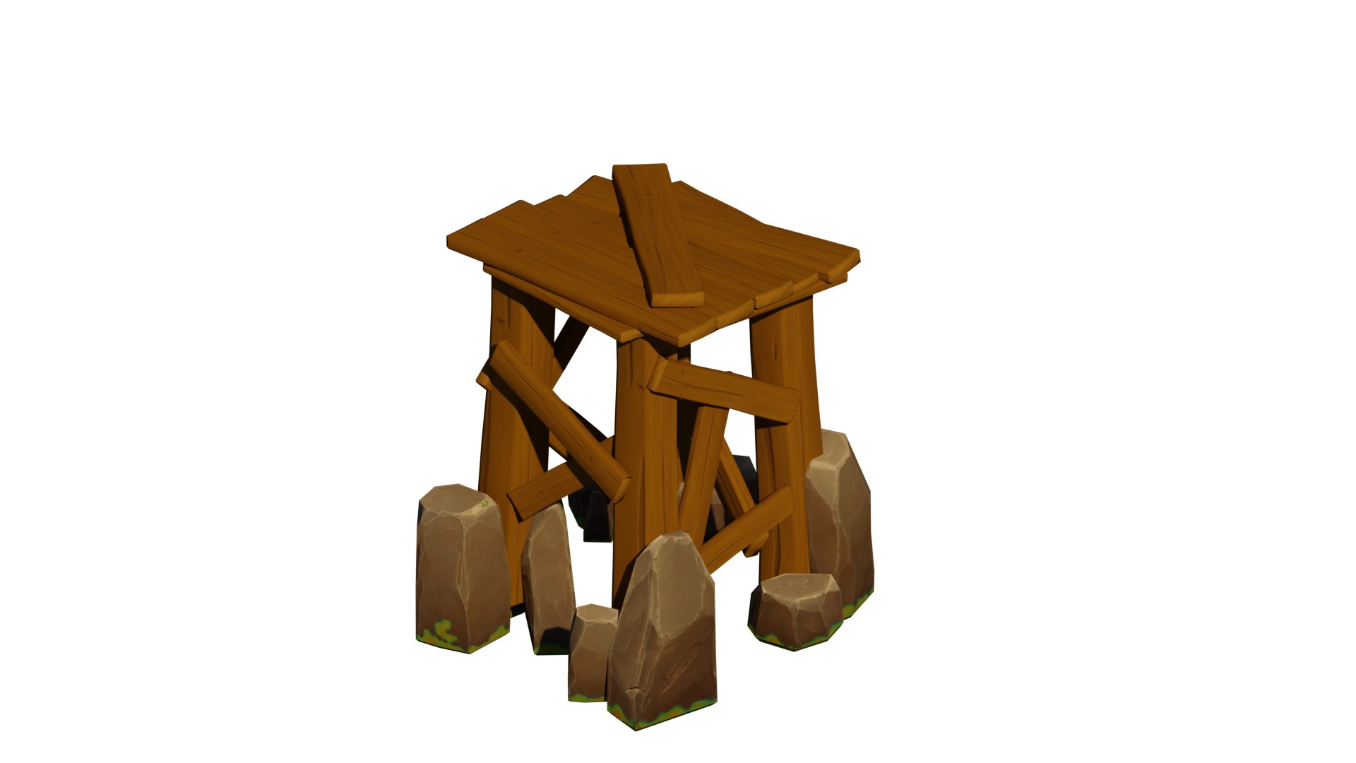 3D Archer Tower - TurboSquid 2250876