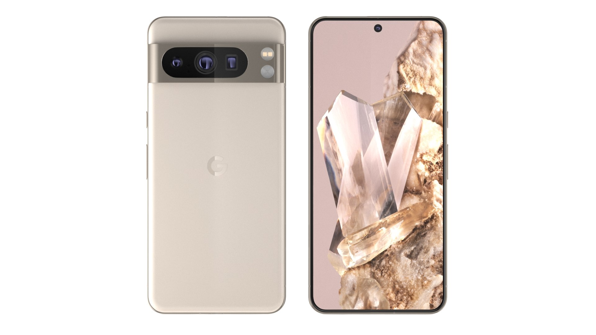 3D Google Pixel 8 Pro Porcelain - TurboSquid 2158734