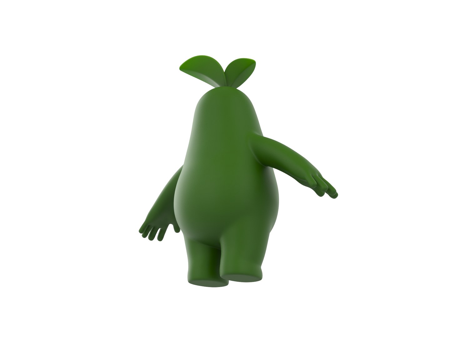 Character113 Leaf Monster 3D Model - TurboSquid 1724930