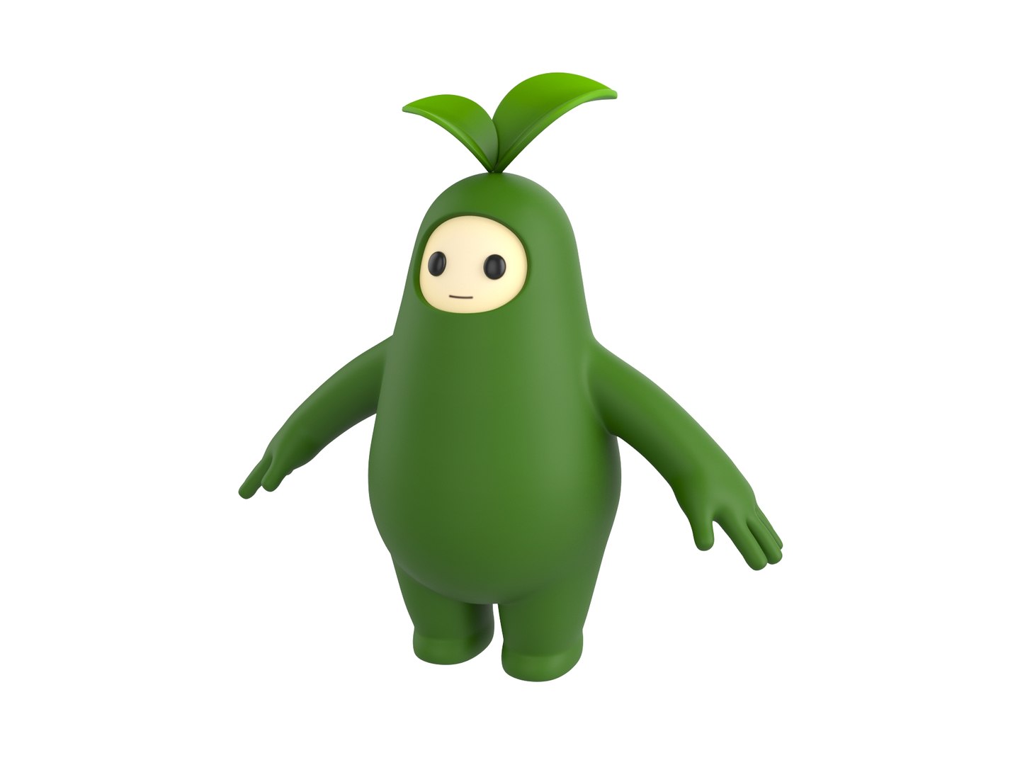 Character113 Leaf Monster 3D model - TurboSquid 1724930