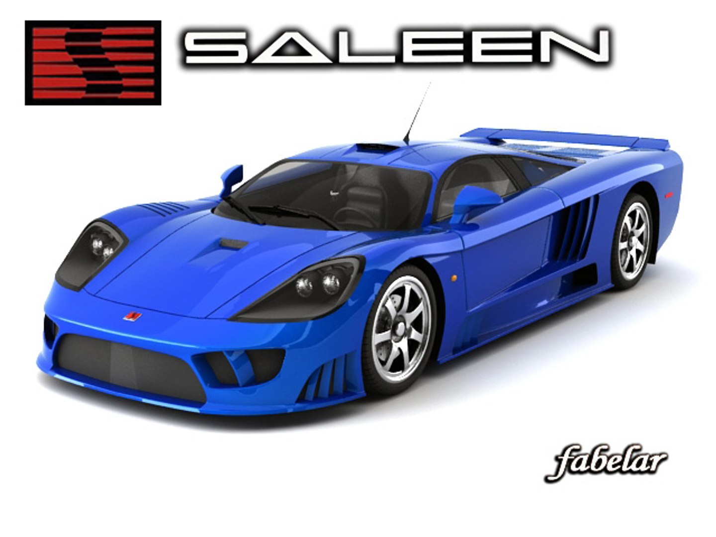Photorealistic Saleen S7 Max