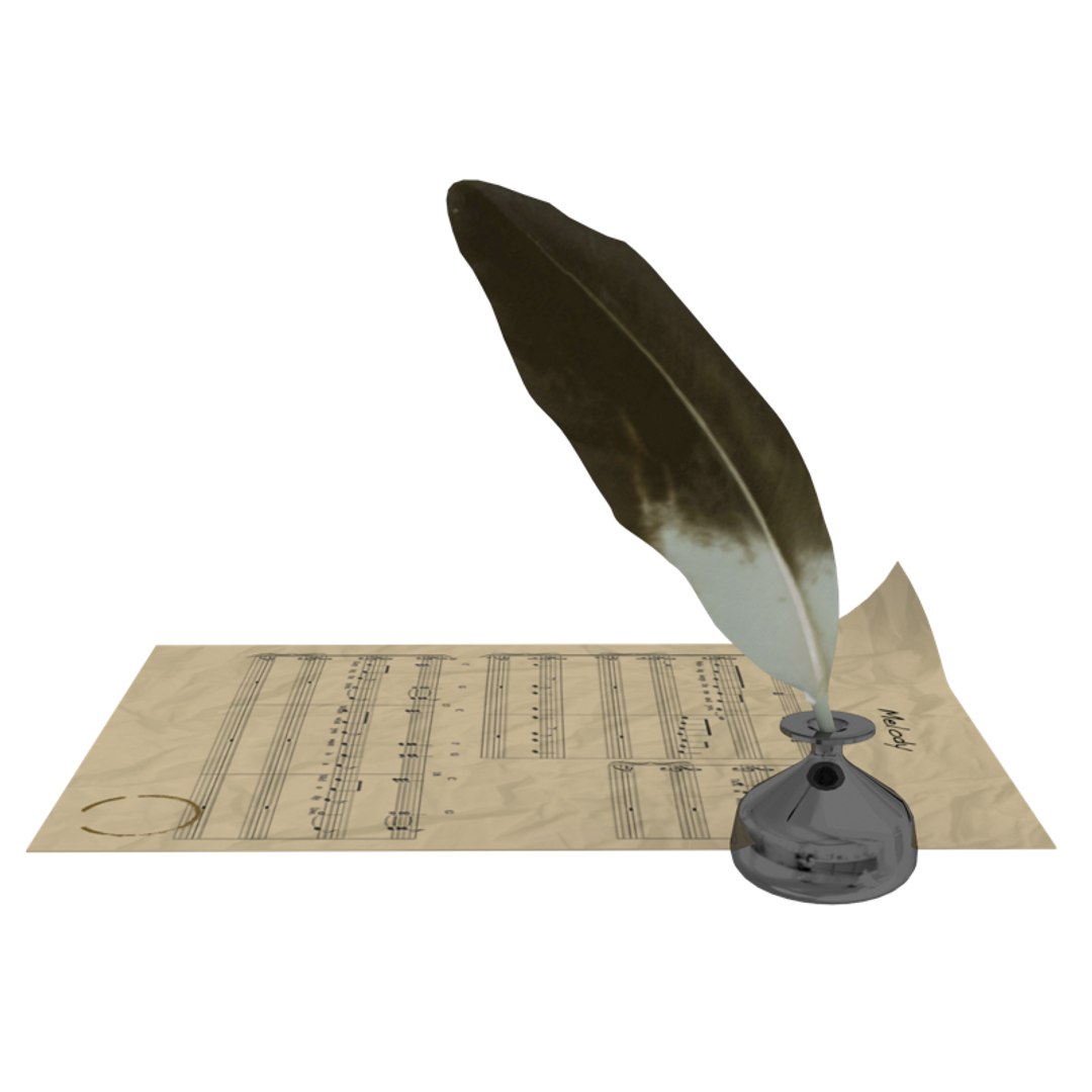 3d Quill Poser