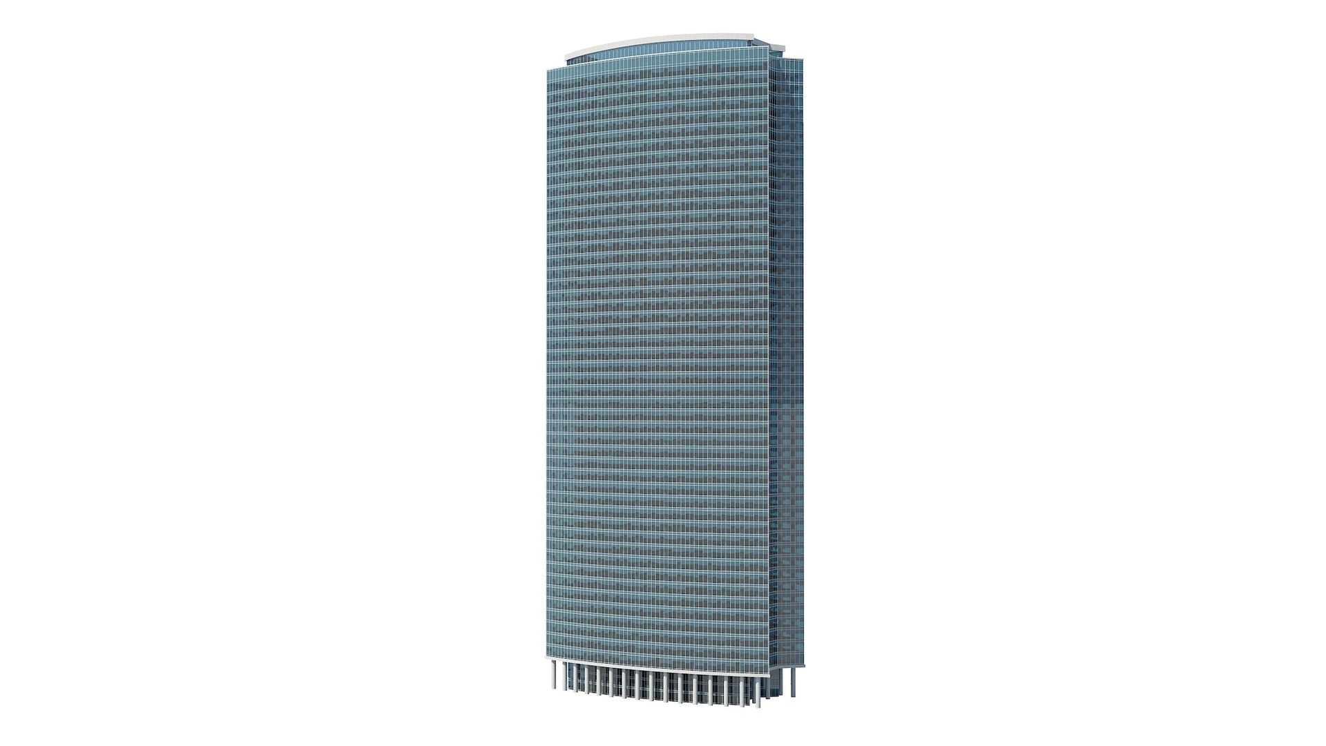 3D Skyscraper Highrise Building - TurboSquid 1457376