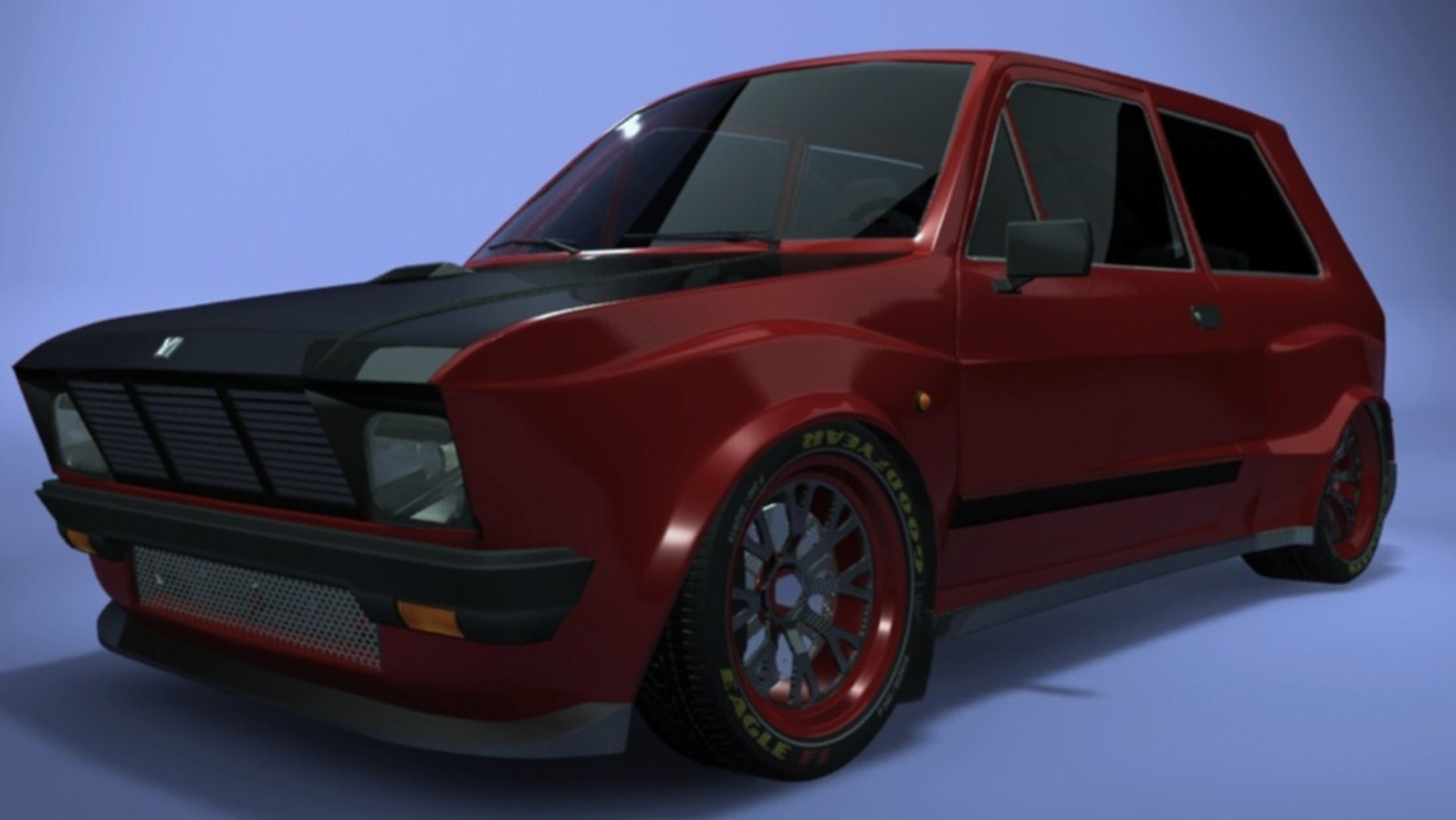 3ds Max Yugo Racing