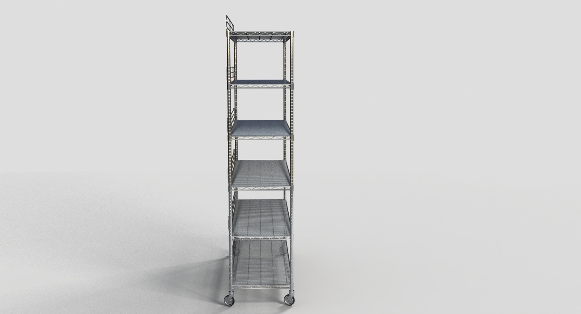 3D Model Commercial Kitchen Shelving - TurboSquid 1365599