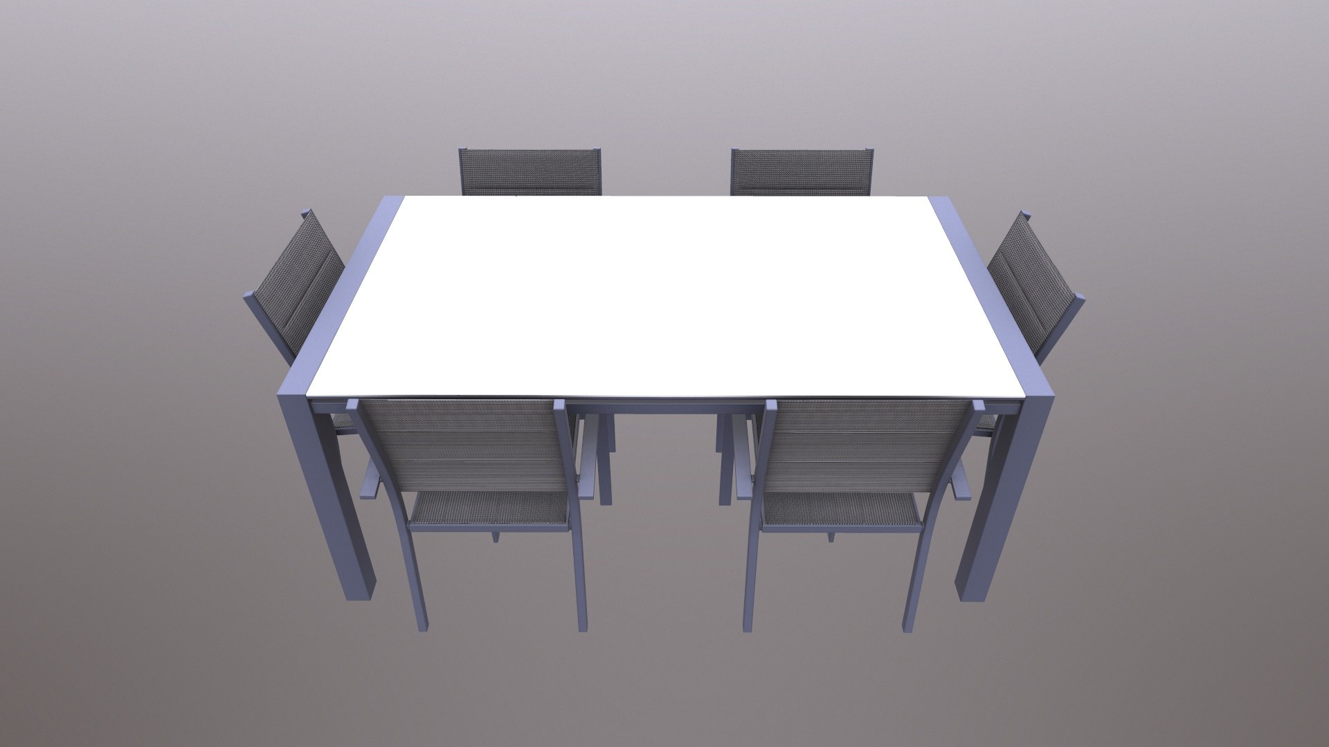 Dining Set 3D Model - TurboSquid 2132850