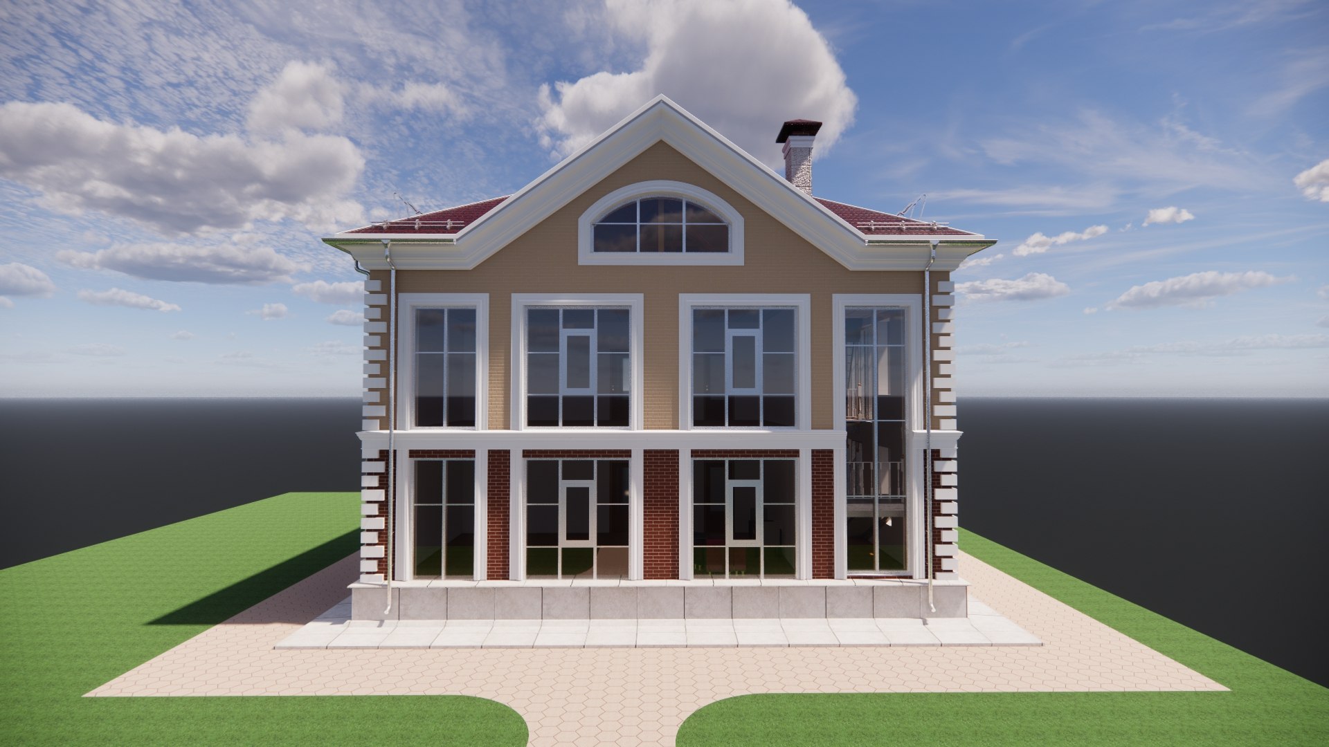 3D Cottage Model - TurboSquid 1925352