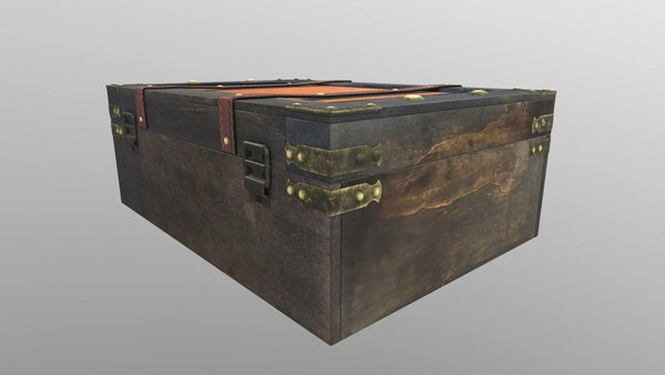 3D Suitcase Old Style - TurboSquid 1957430