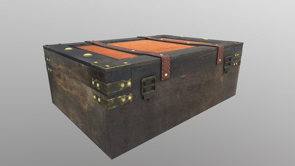 3D Suitcase Old Style - TurboSquid 1957430