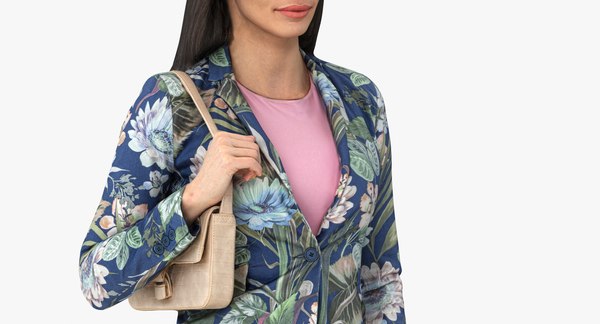 3D Luna Casual Spring Idle Pose 01 model - TurboSquid 1785369