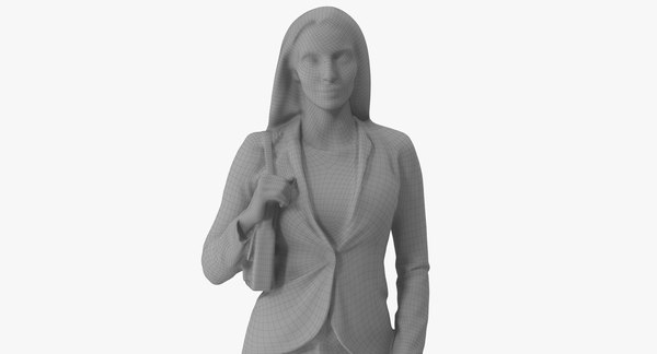 3D Luna Casual Spring Idle Pose 01 model - TurboSquid 1785369