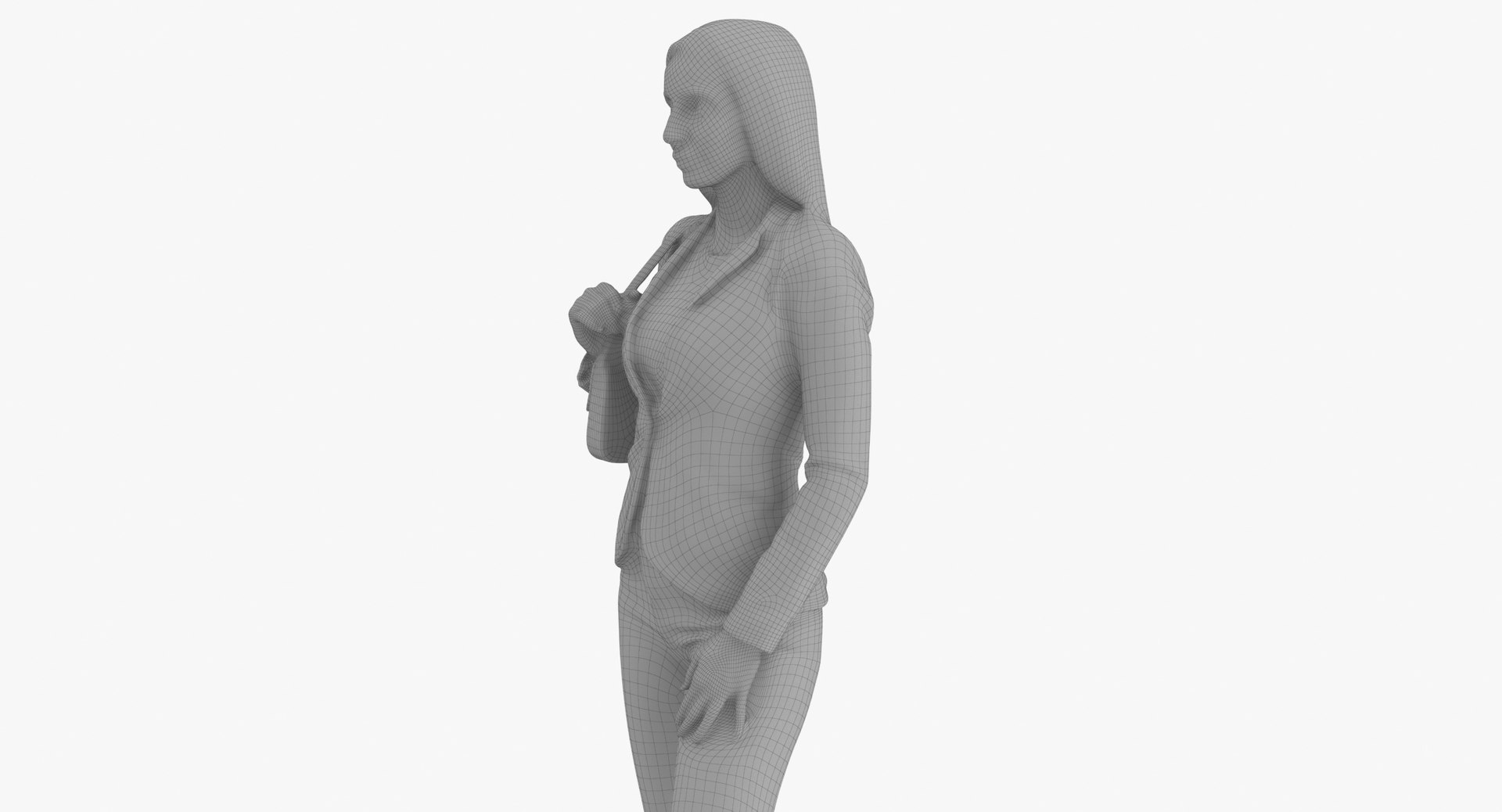 3D Luna Casual Spring Idle Pose 01 Model - TurboSquid 1785369