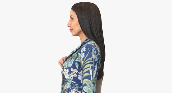 3D Luna Casual Spring Idle Pose 01 model - TurboSquid 1785369