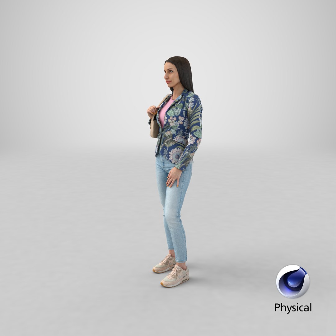 3D Luna Casual Spring Idle Pose 01 Model - TurboSquid 1785369