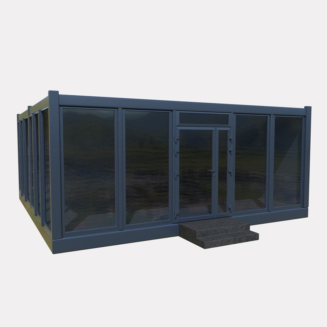 Cabin Office Model - TurboSquid 2305010