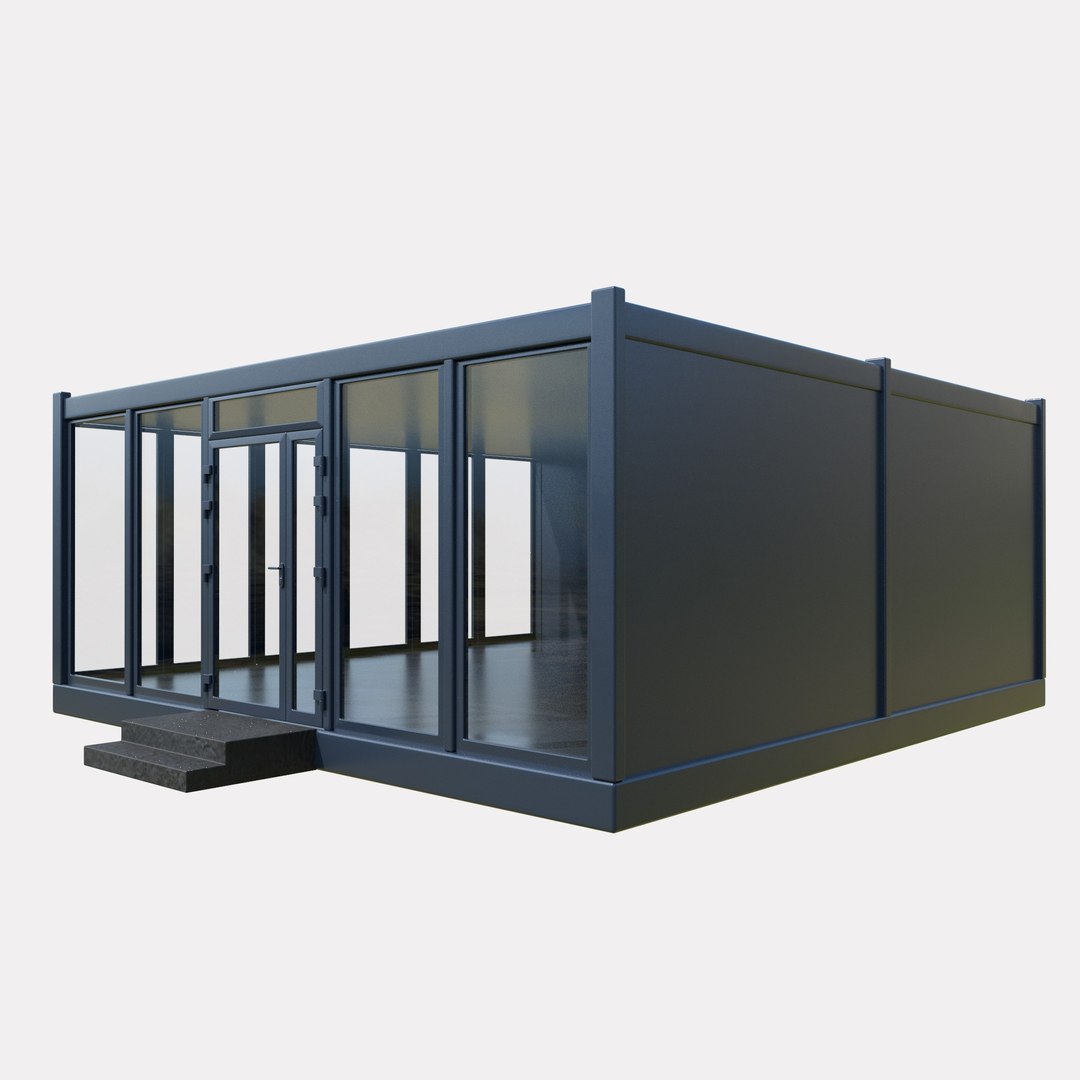 Cabin Office Model - TurboSquid 2305010