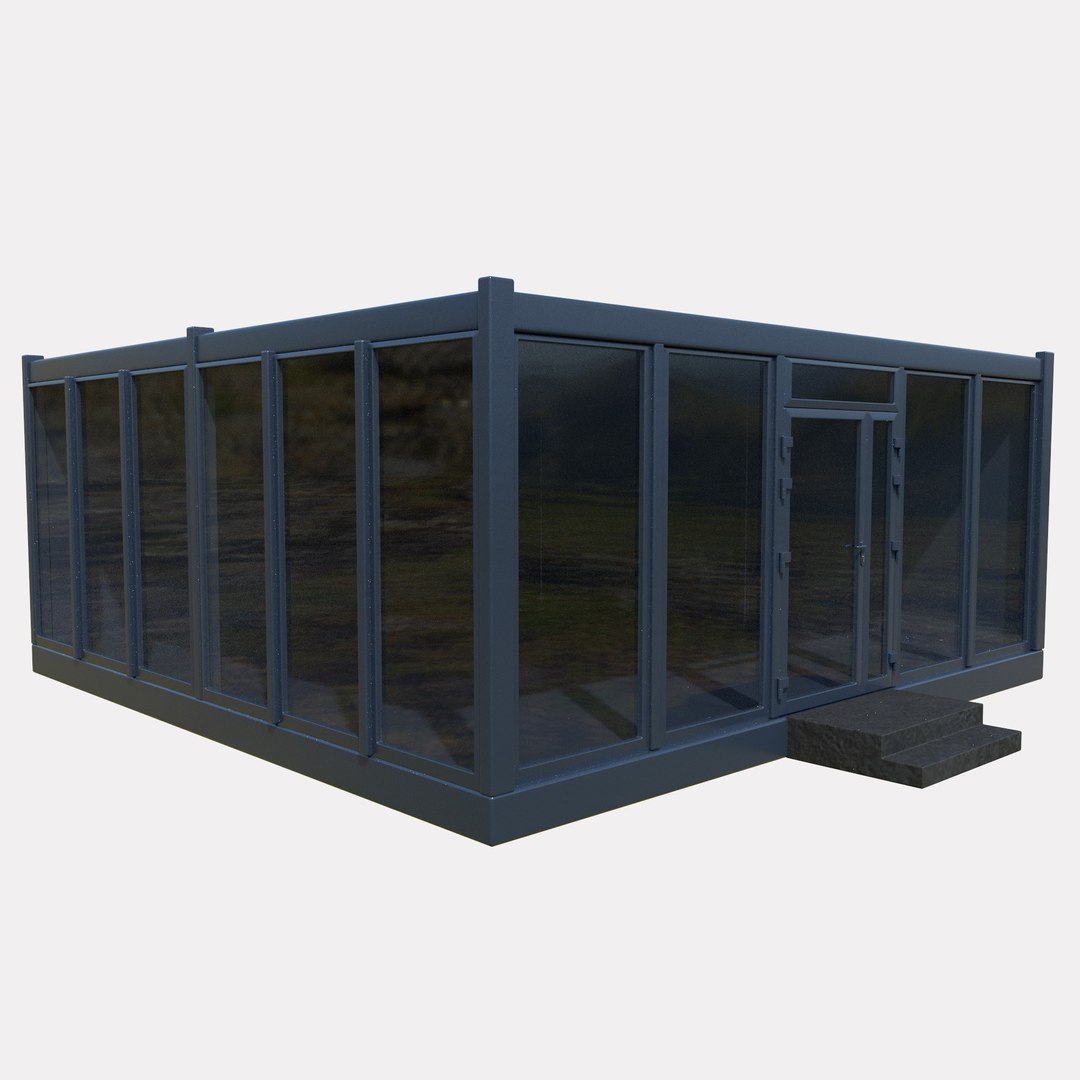 Cabin Office Model - TurboSquid 2305010