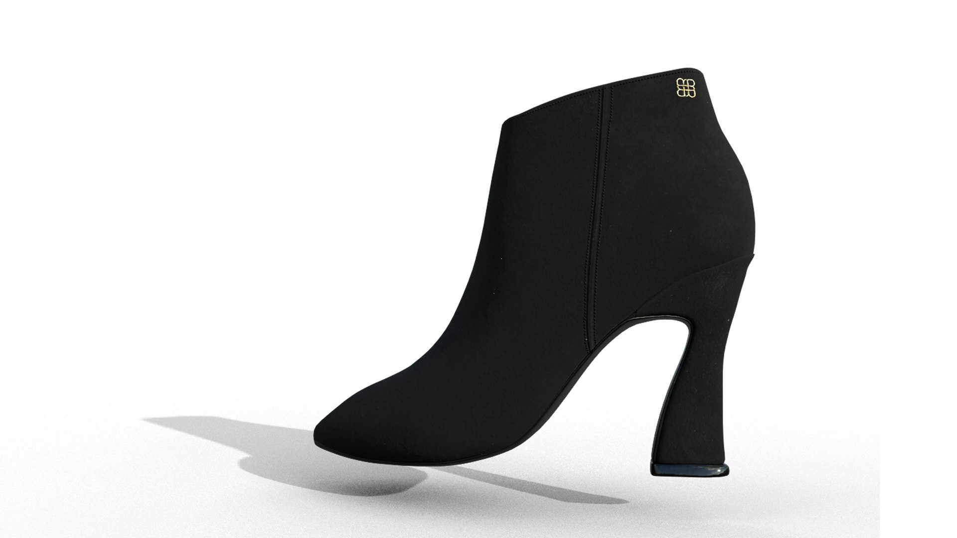 3D Pointed Toe Ankle Boot Model - TurboSquid 2411942