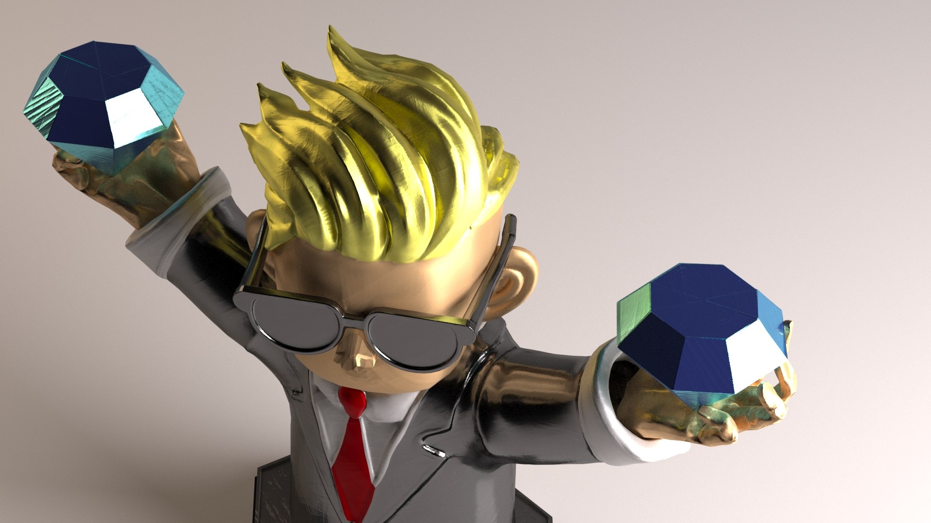 STONKS WALL STREET DIAMOND COLOR NFT Model - TurboSquid 1983387